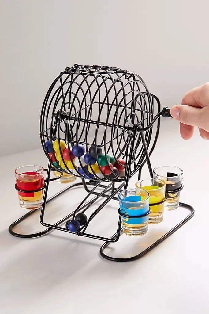 Drinking Bingo With 6 Colored Shot Glasses Fun To Play Drinking GameCan ...