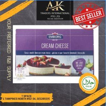 EMBORG NATURAL CREAM CHEESE 1.5KG HALAL, Food & Drinks, Packaged ...