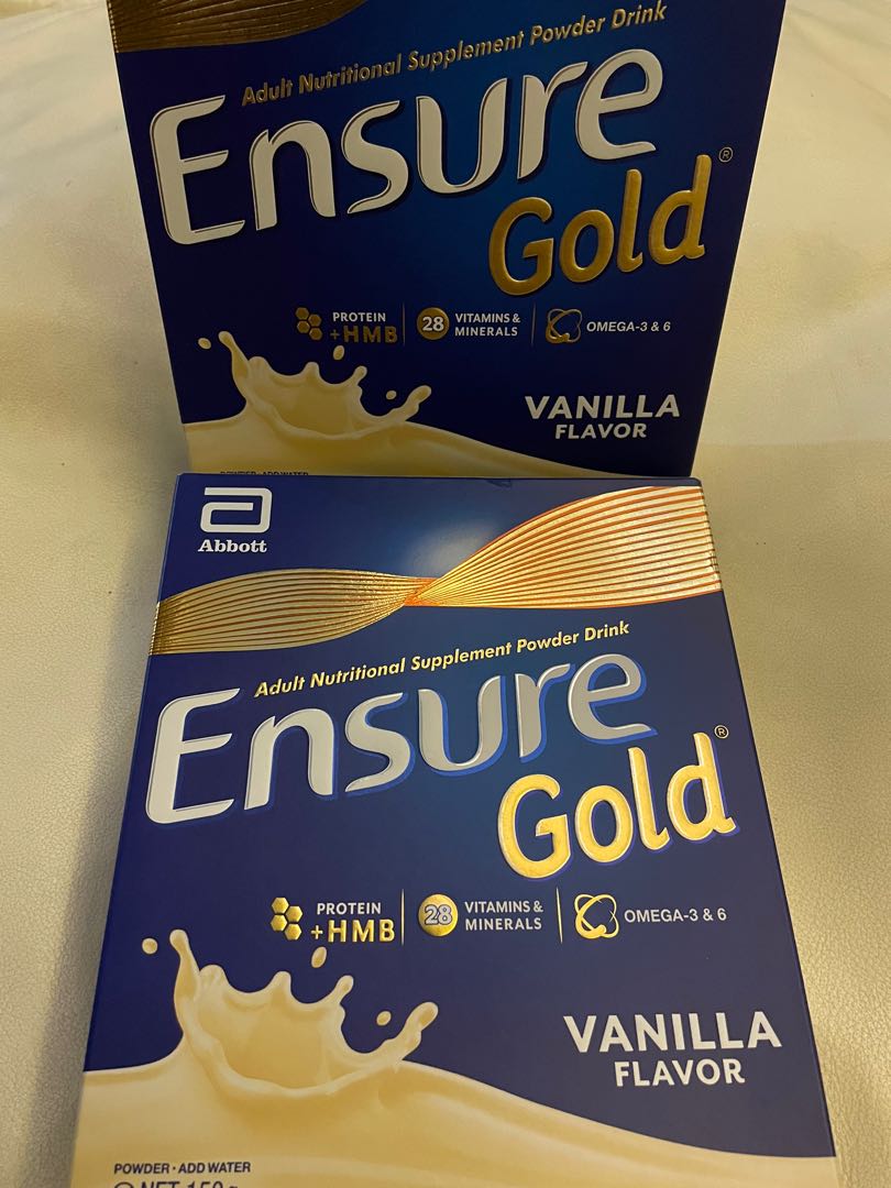 Ensure Gold Vanilla 150g Bundle of 2, Health & Nutrition, Health ...
