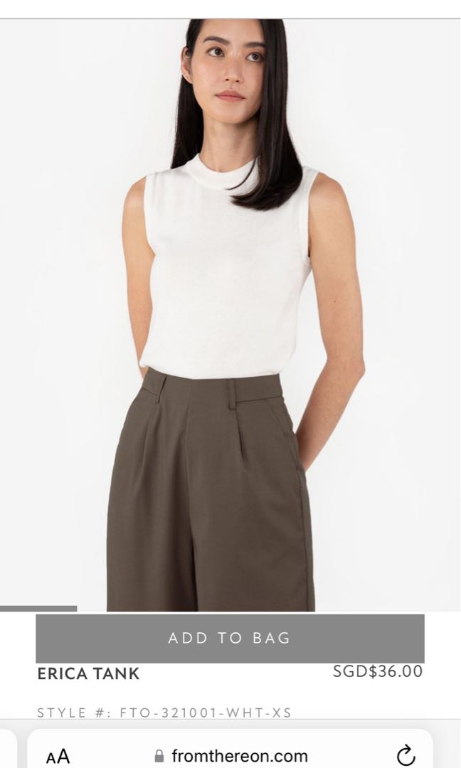 Erica tank, Women's Fashion, Tops, Blouses on Carousell