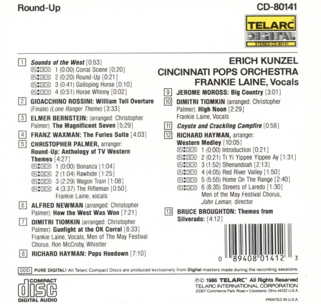 Erich Kunzel, Cincinnati Pops Orchestra, Frankie Laine - ROUND UP ...
