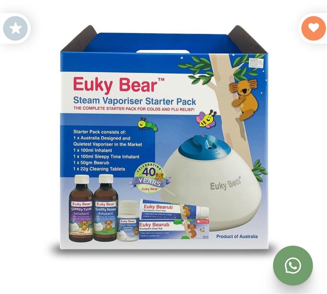 Euky Bear Steam Vaporiser (3 Pin Plug), Babies & Kids, Baby Nursery ...