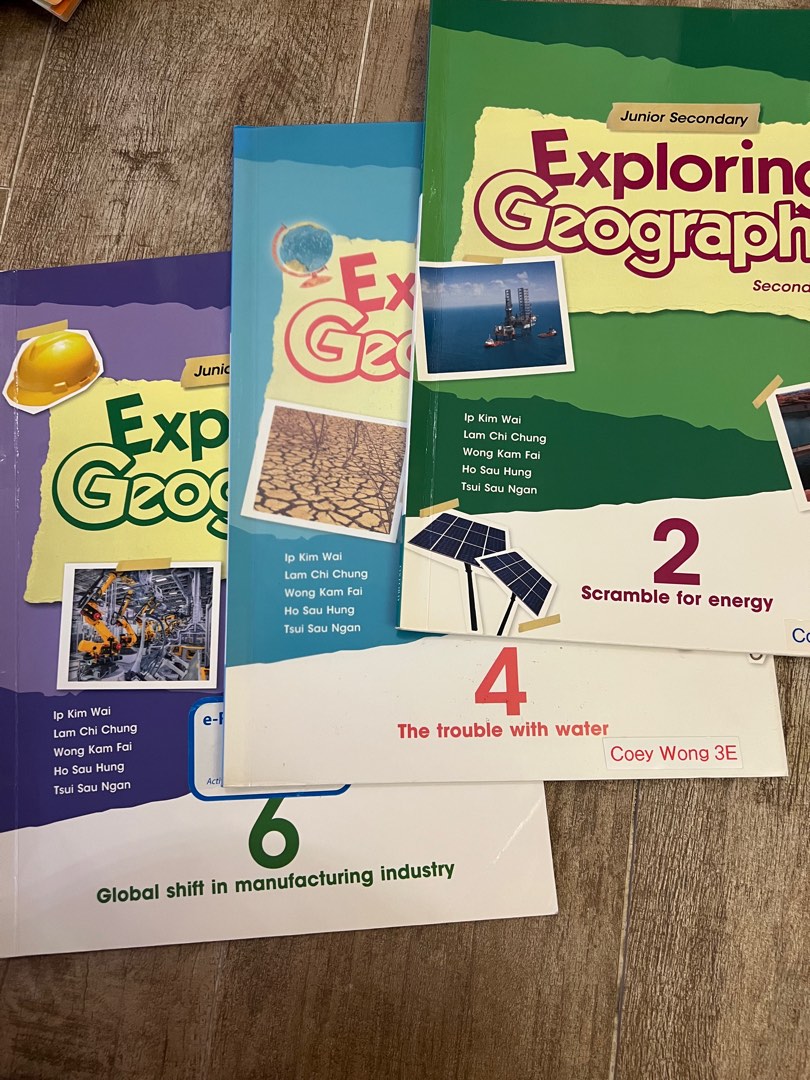 Exploring Geography, 興趣及遊戲, 書本 & 文具, 教科書 - Carousell