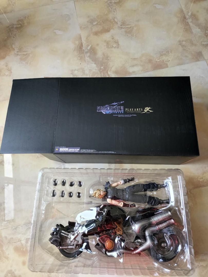 Final Fantasy VII FF7 Remake Play Arts action figures Cloud Strife and ...