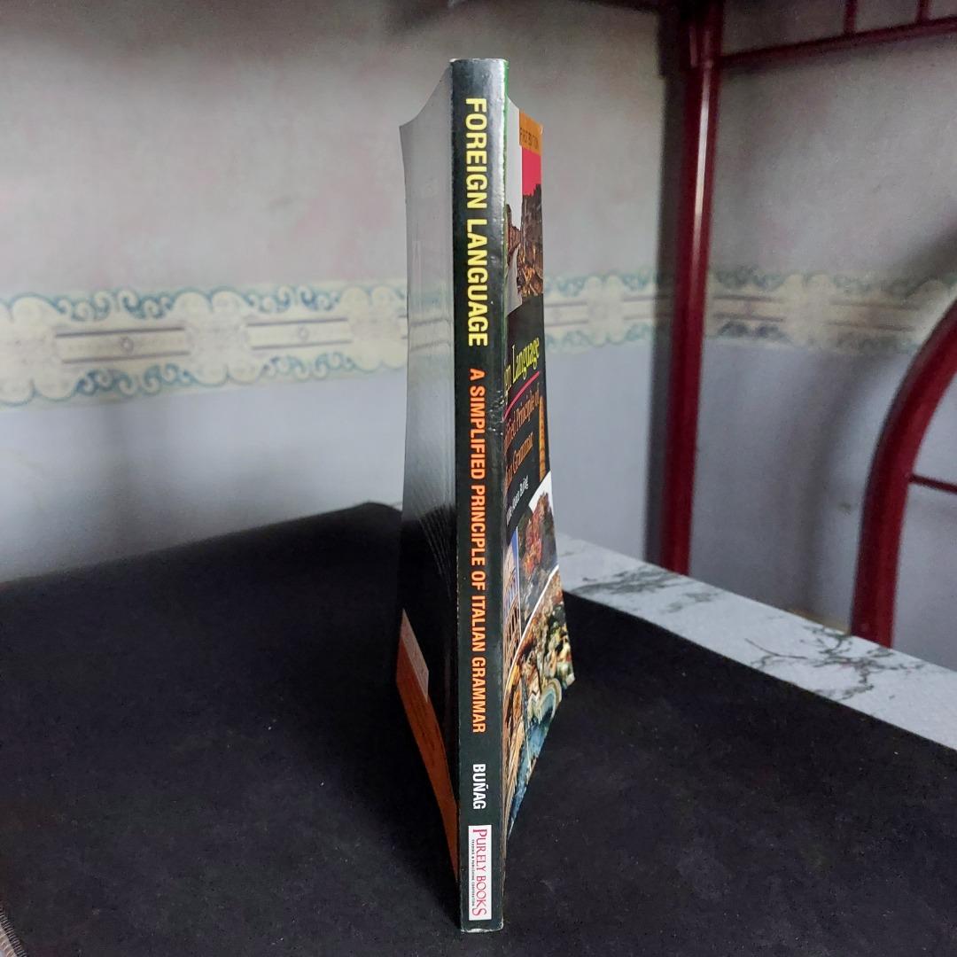 First Edition Italian grammar; Italian book self study Reading Textbook ...