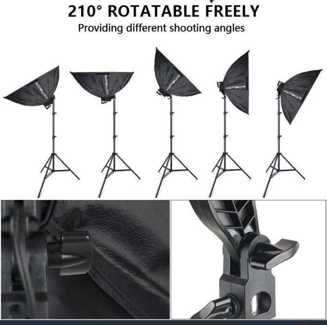 Fositan LS-3000 LED studio lighting kit, Photography, Photography ...