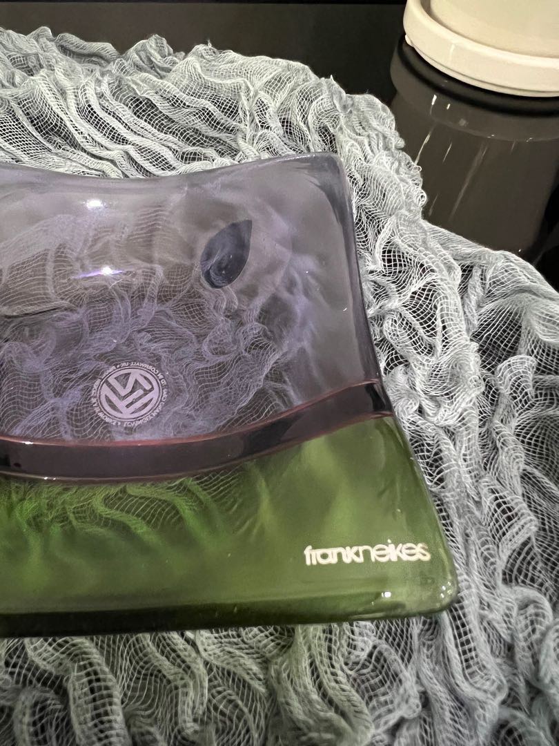 Frank Neikes Hand Crafted Glass Dish, Furniture & Home Living, Home ...