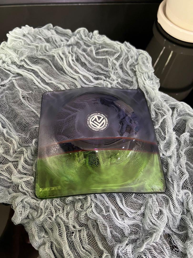 Frank Neikes Hand Crafted Glass Dish, Furniture & Home Living, Home ...