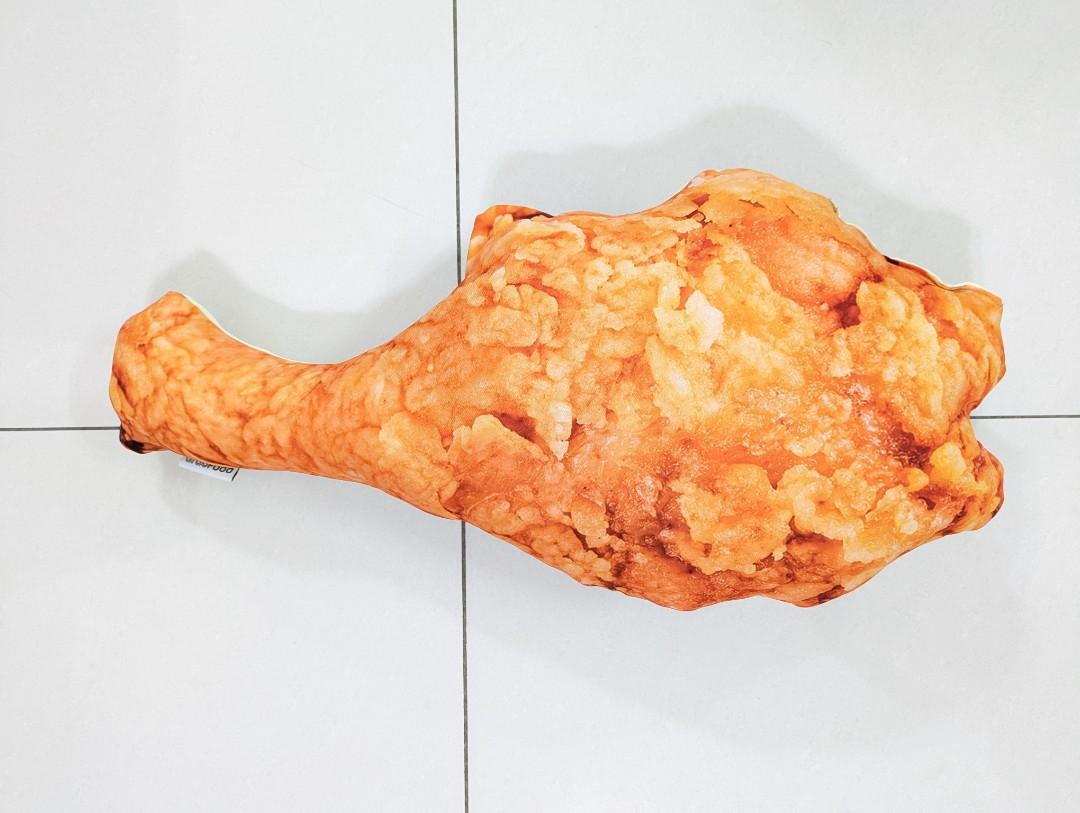 Fried Chicken Plush Toy, Hobbies & Toys, Toys & Games on Carousell