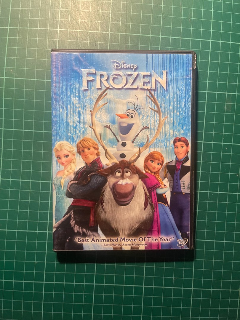 Frozen Movie DVD, Hobbies & Toys, Music & Media, CDs & DVDs on Carousell
