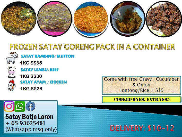 Frozen Satay Goreng - Halal, Food & Drinks, Chilled & Frozen Food on ...