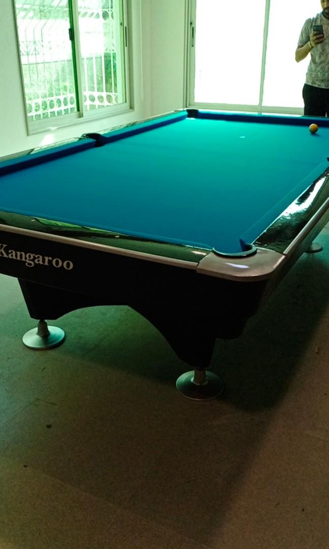 Fully refurbished kangaroo billiard table, Sports Equipment, Sports ...