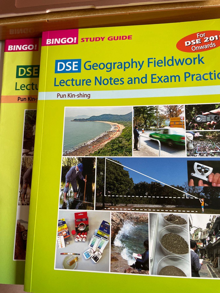 Geography fieldwork notes and exercise, 興趣及遊戲, 書本 & 文具, 教科書 - Carousell