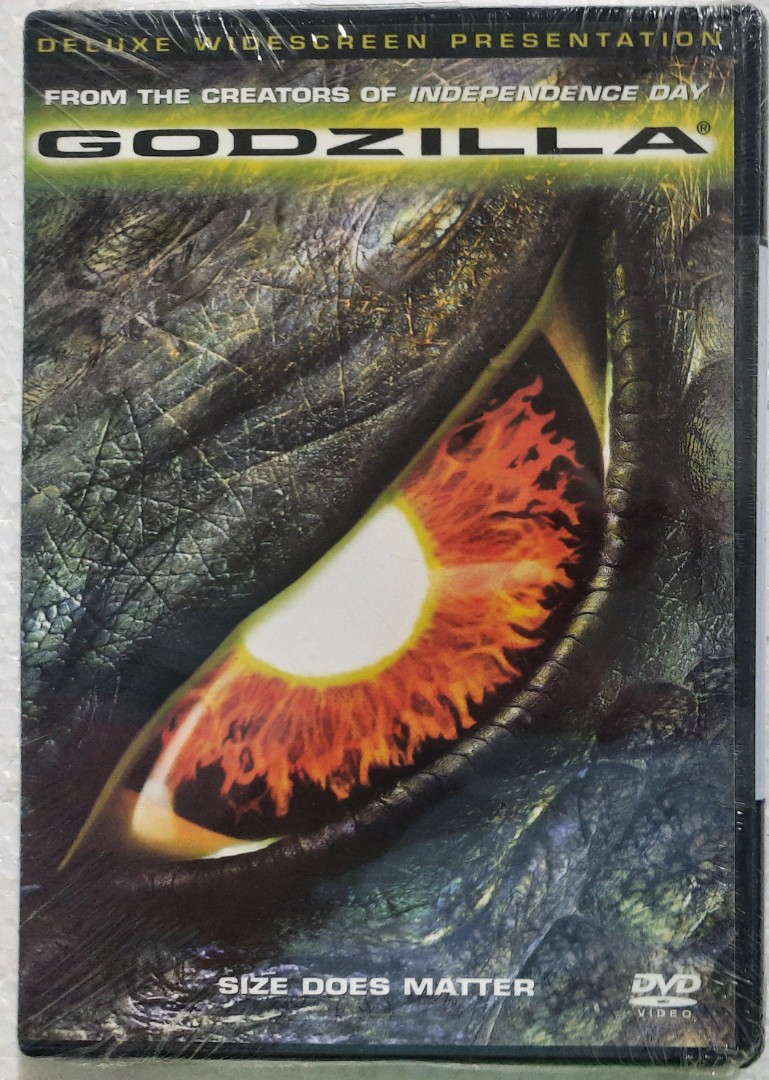 GODZILLA (1998) [DVD], Hobbies & Toys, Music & Media, CDs & DVDs on ...