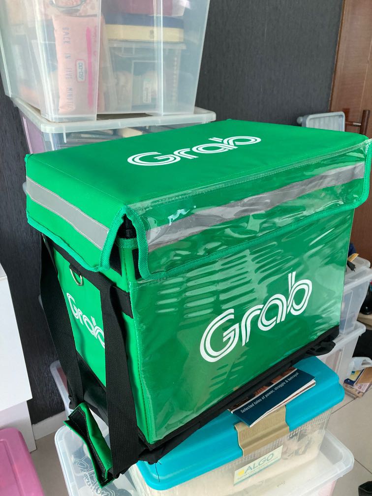 Grab food delivery bag set, Everything Else on Carousell