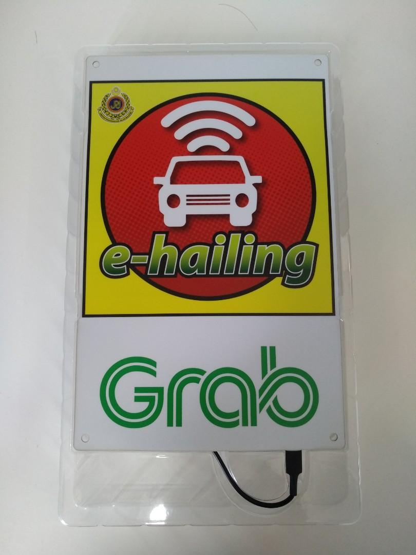 Grab Lampu E Hailing Light Stick Car Windshield, Auto Accessories on ...