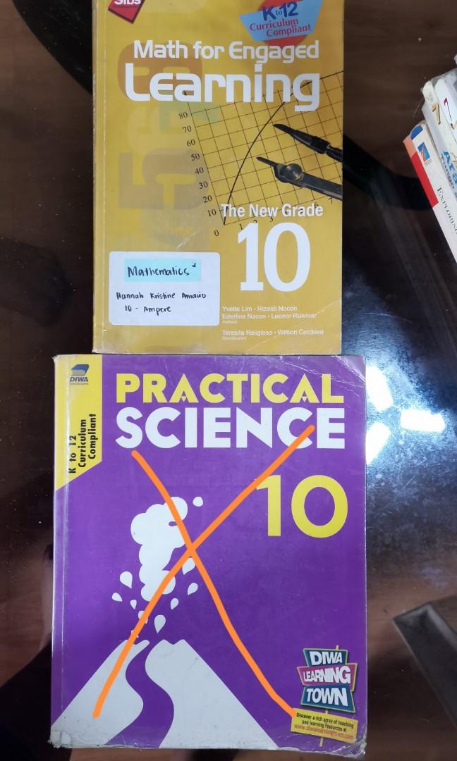 Grade 10 math, Hobbies & Toys, Books & Magazines, Textbooks on Carousell