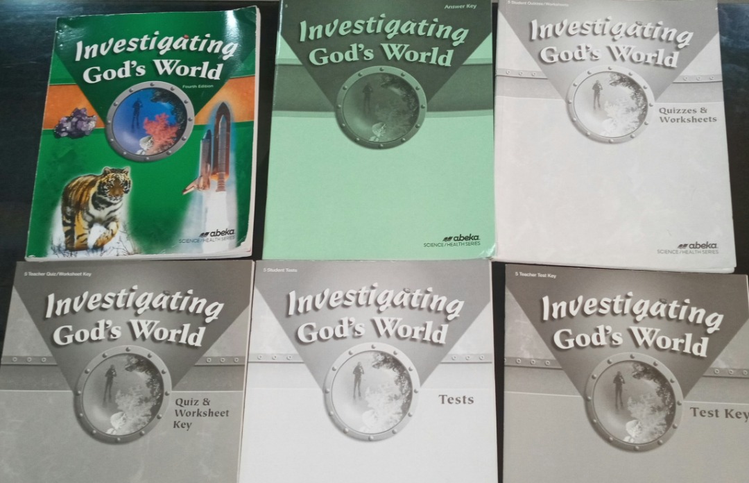 Grade 5 Abeka Science Complete Set, Hobbies & Toys, Books & Magazines ...