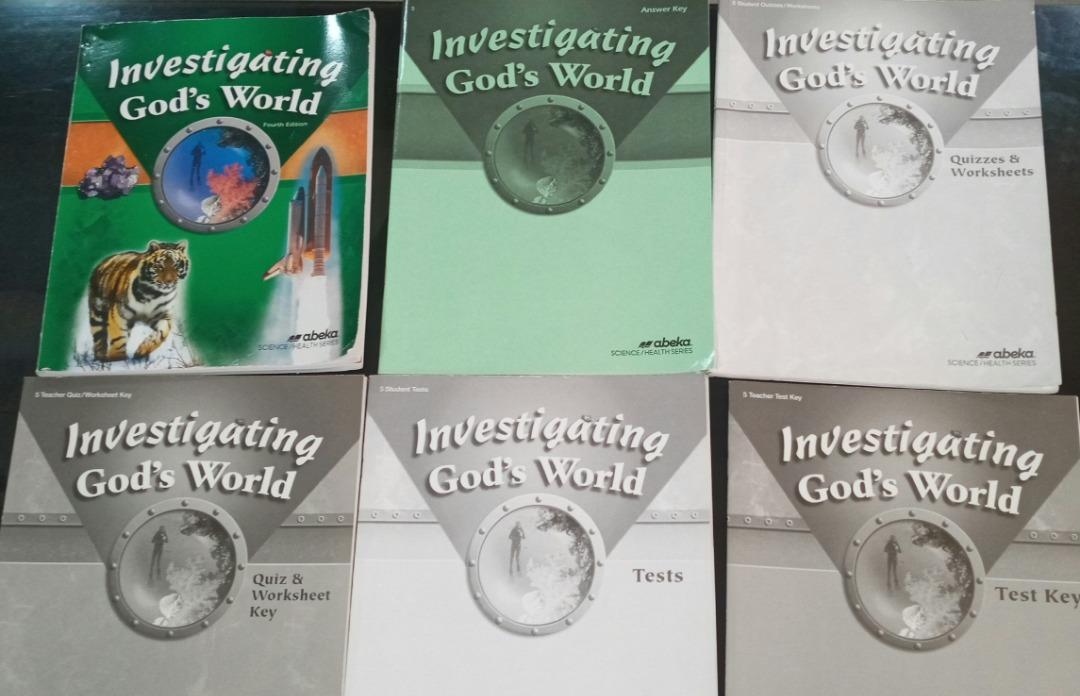 Grade 5 Abeka Science Complete Set, Hobbies & Toys, Books & Magazines ...