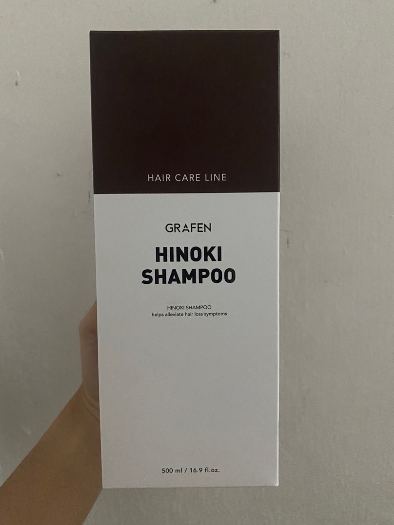 Grafen Hinoki Shampoo, Beauty & Personal Care, Hair on Carousell