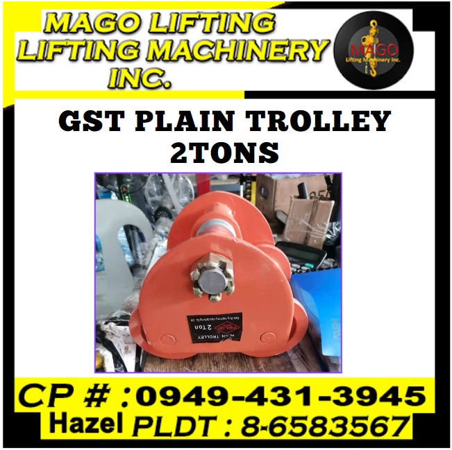 GST PLAIN TROLLEY, Commercial & Industrial, Construction Tools ...