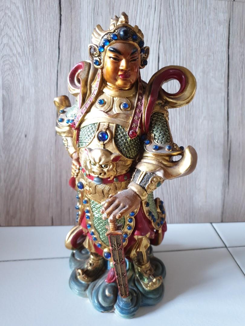Guan Gong/Wei Tuo Buddha Display( Gold ), Hobbies & Toys, Collectibles ...