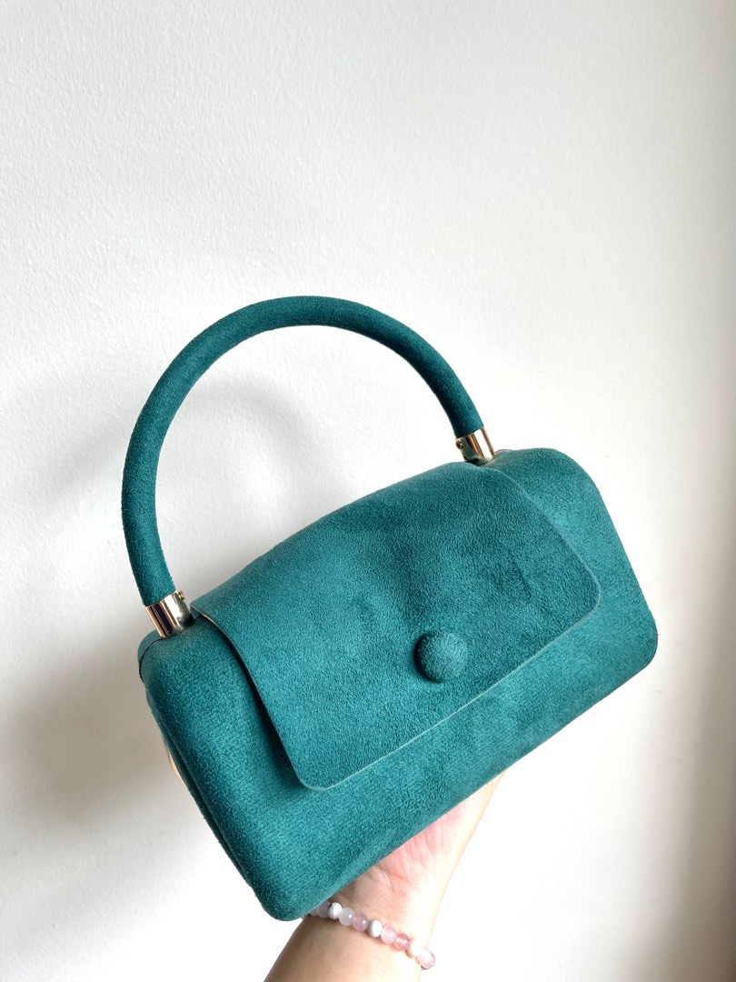Handy Classy Vintage Cute Green Bag, Women's Fashion, Bags & Wallets ...