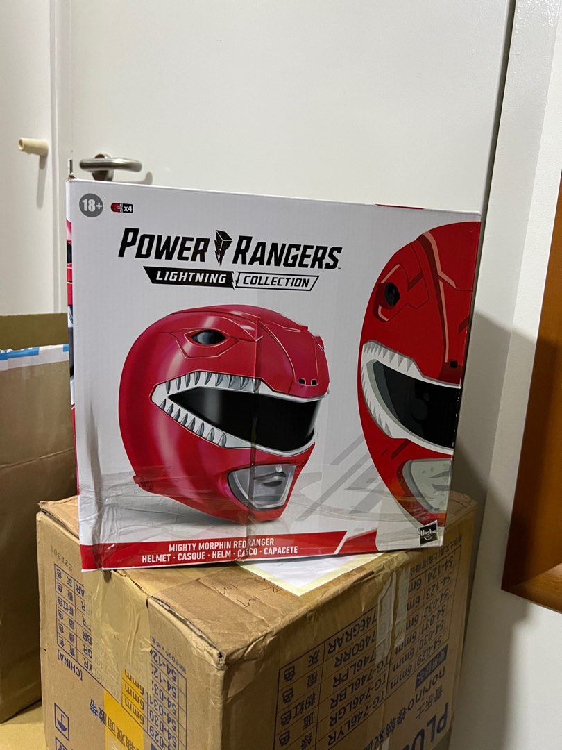 HASBRO POWER RANGERS LIGHTNING COLLECTION MIGHTY MORPHIN HELMET ...