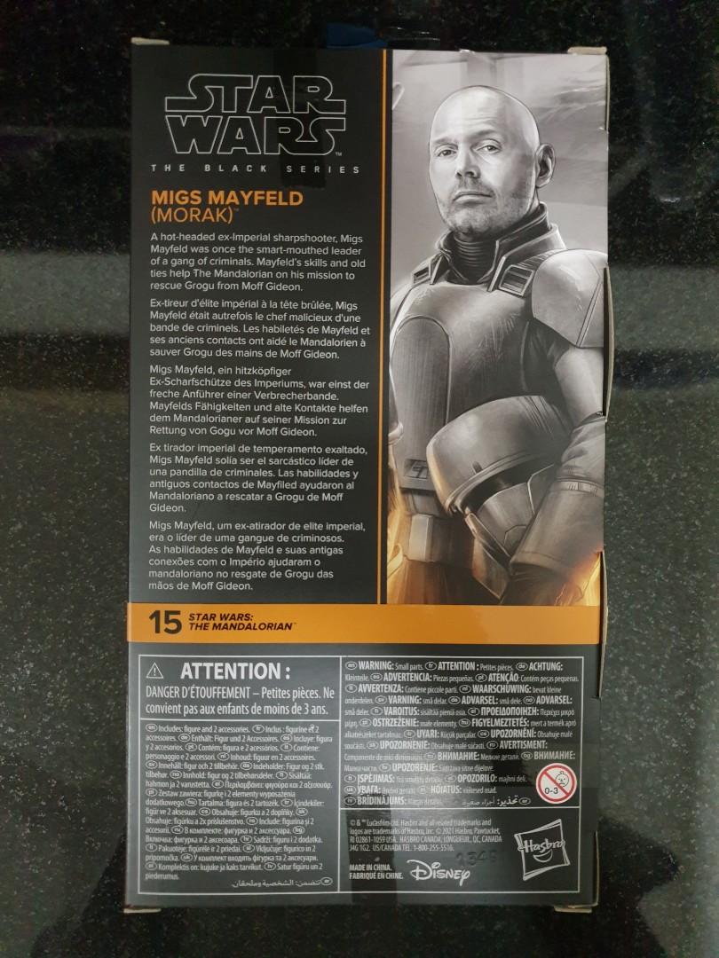 Hasbro Star Wars The Black Series: The Mandalorian - Migs Mayfeld ...