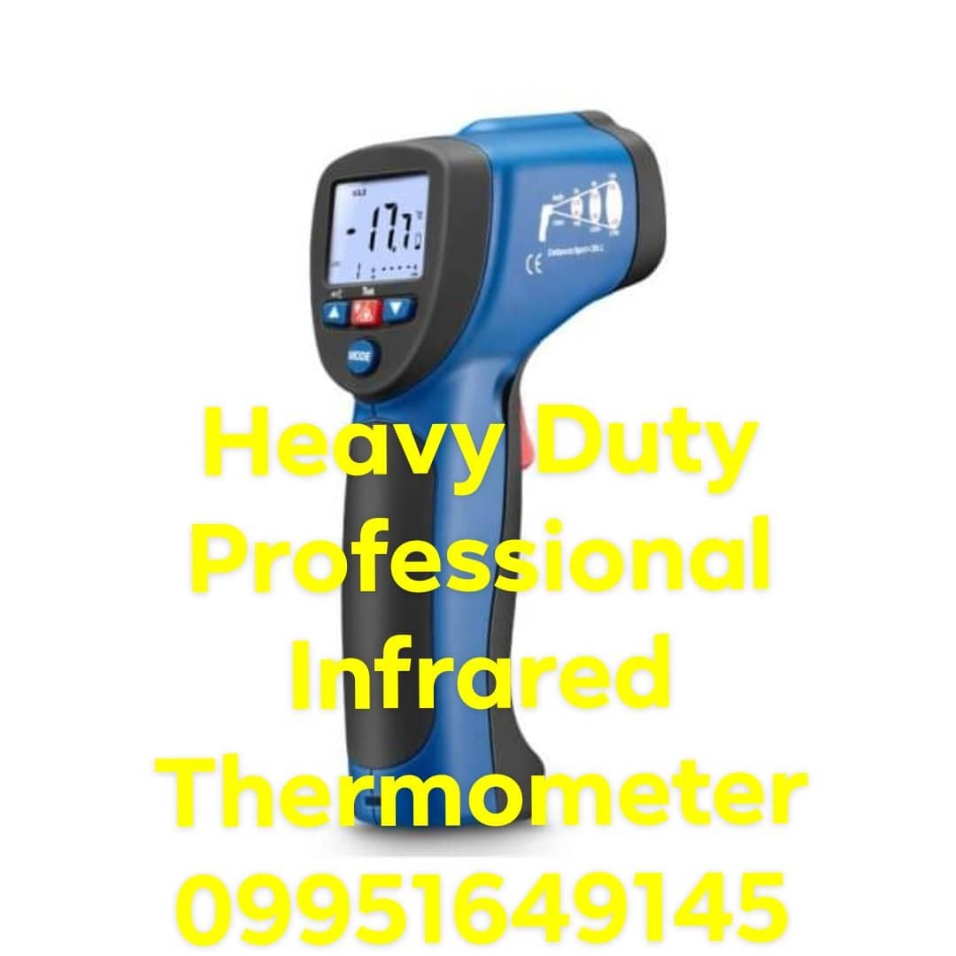 Heavy Duty Professional Infrared Thermometer, Health & Nutrition ...
