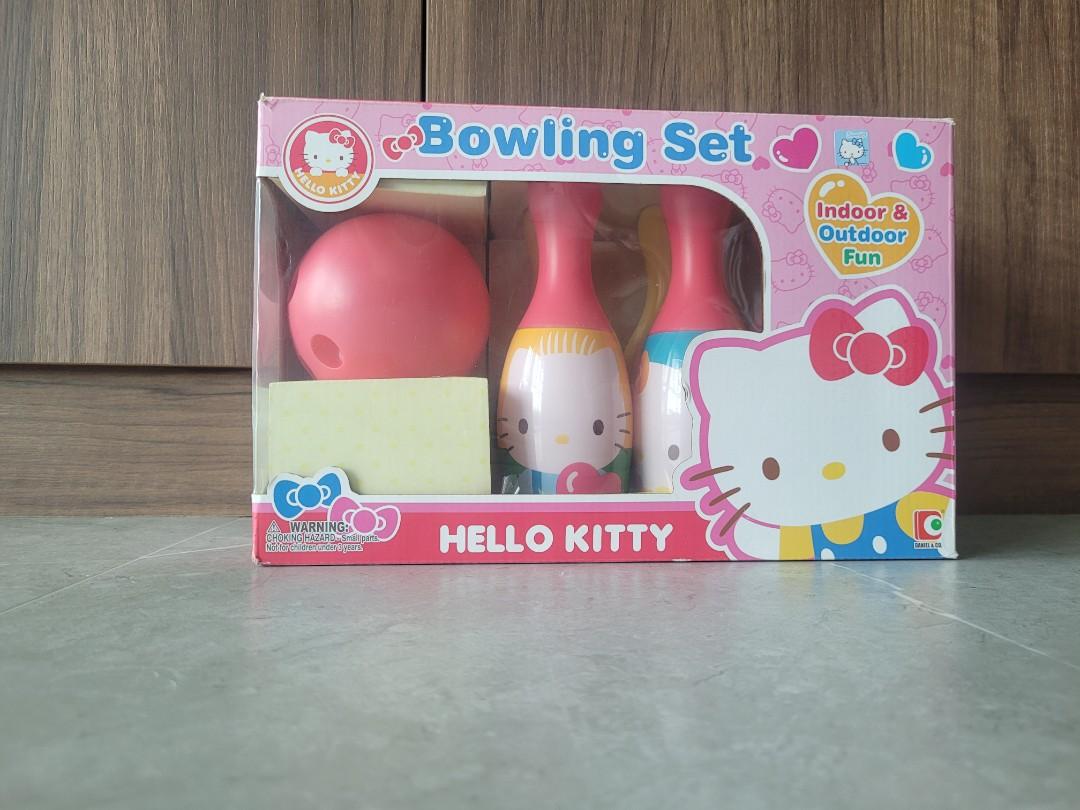 Hello Kitty Bowling Set, Hobbies & Toys, Toys & Games on Carousell