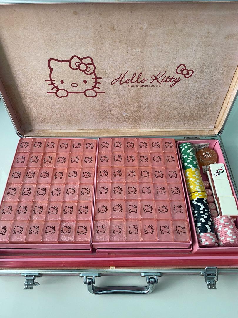 Hello Kitty Limited Edition Mahjong Set, Hobbies & Toys, Toys & Games ...