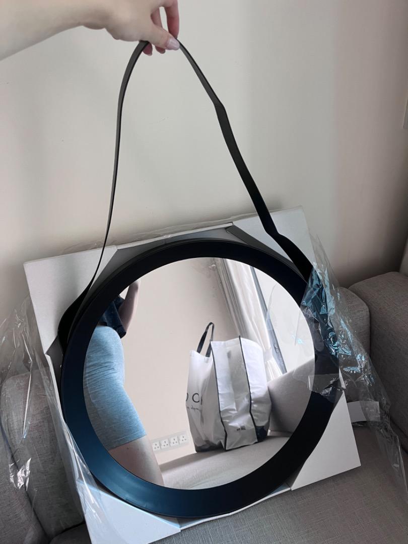 Hooga mirror and 3x ikea frames and art, Furniture & Home Living, Home ...