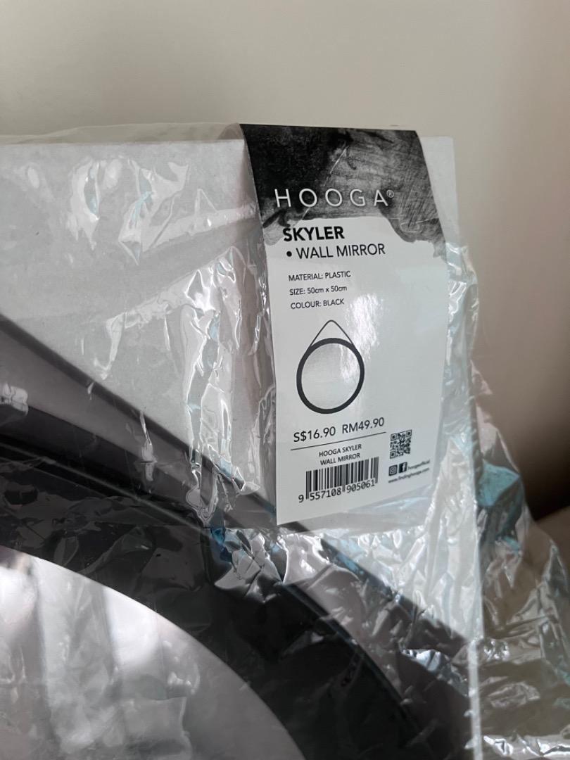 Hooga mirror and 3x ikea frames and art, Furniture & Home Living, Home ...