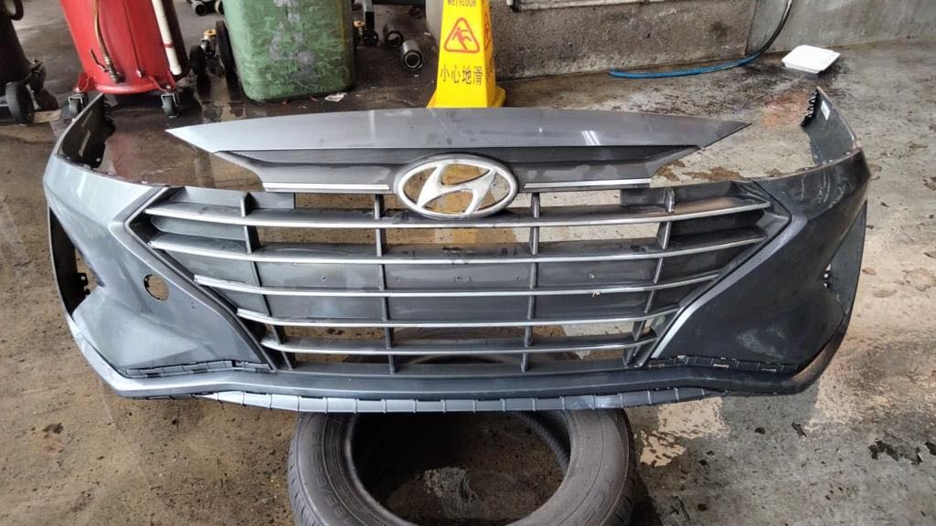 Hyundai Avante Front Bumper Set, Car Accessories, Accessories on Carousell