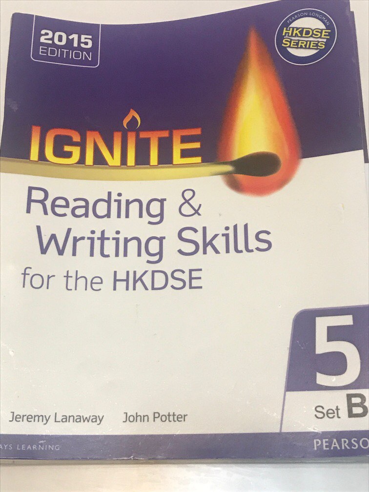 Ignite Reading & Writing Skills for the HKDSE 5(setB), 興趣及遊戲, 書本 & 文具 ...