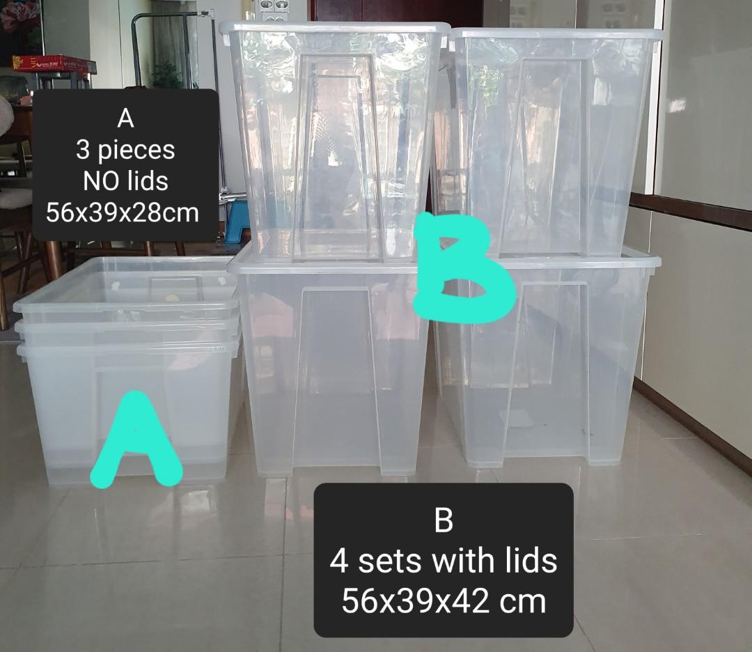 Ikea containers box, Furniture & Home Living, Home Improvement ...