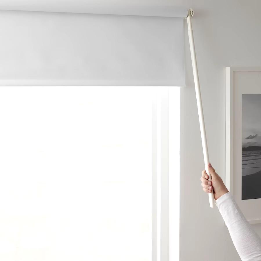 IKEA FRIDANS Block-out roller blind, white, Furniture & Home Living ...