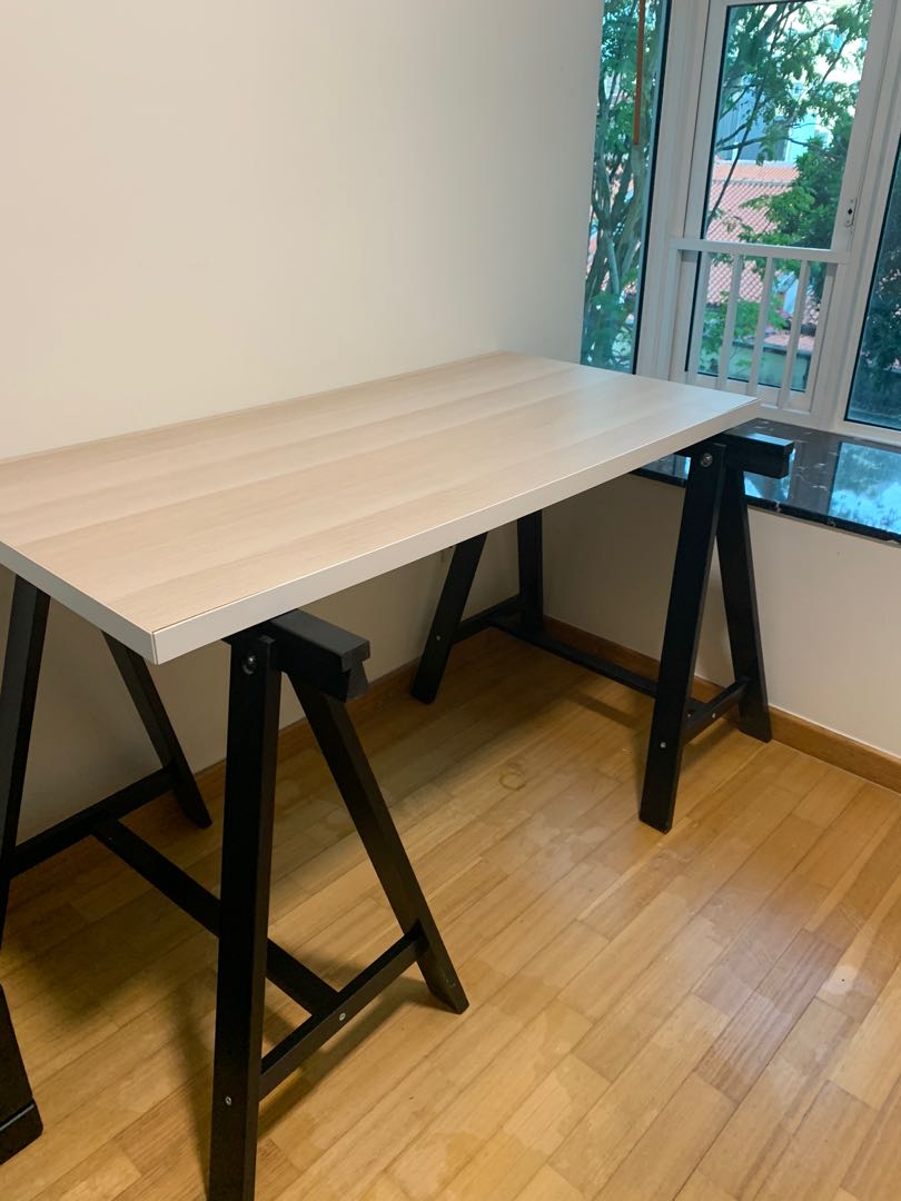 IKEA working desk, Furniture & Home Living, Furniture, Tables & Sets on ...
