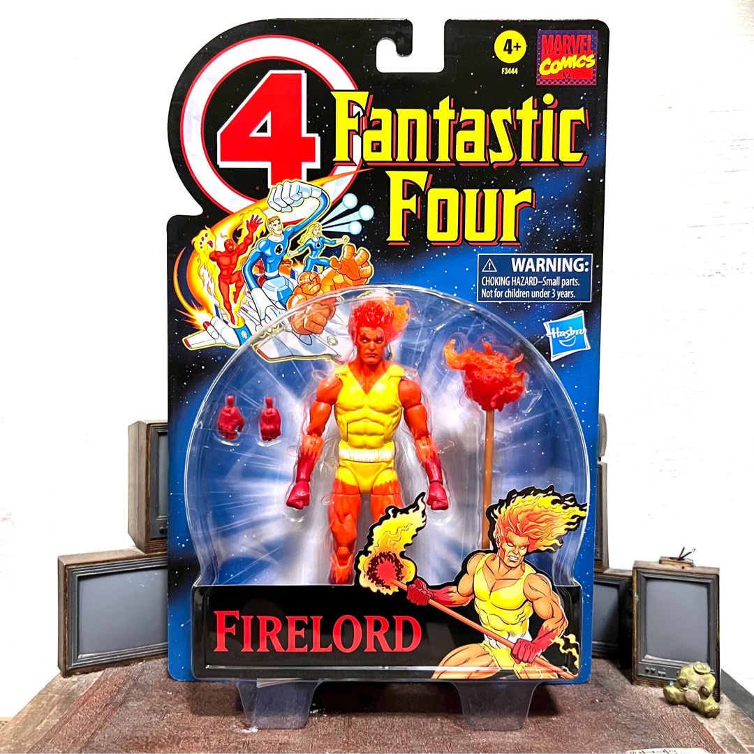 [In hand] Hasbro Marvel Legends Fantastic Four Firelord Fire Lord ...