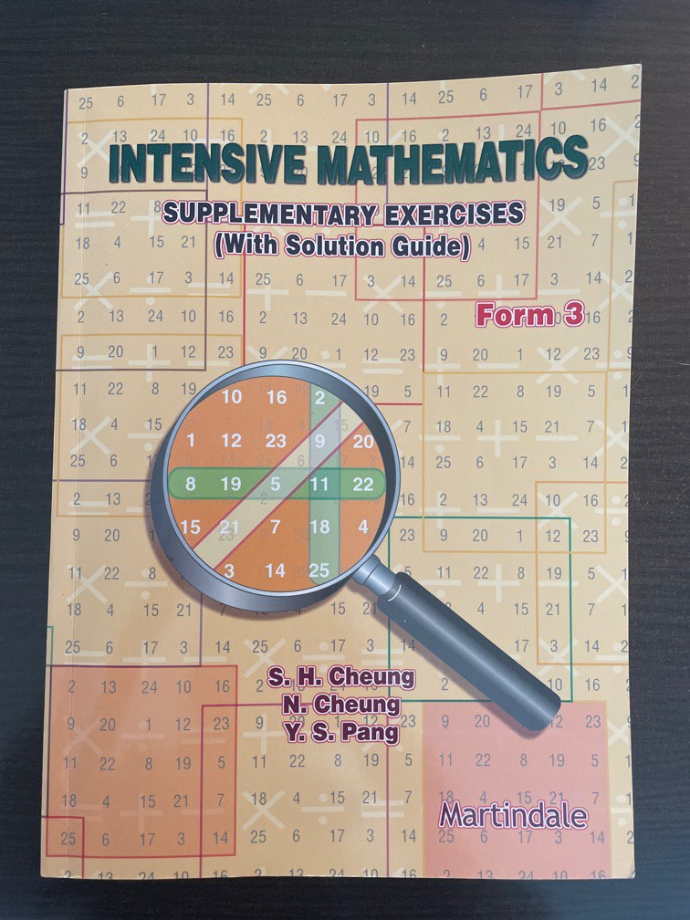 Intensive Mathematics Form 3, 興趣及遊戲, 書本 & 文具, 教科書 - Carousell