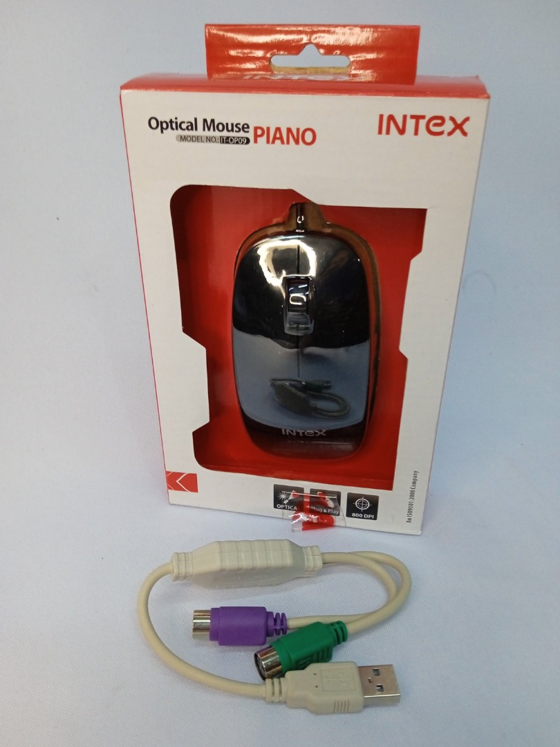 INTEX OPTICAL MOUSE IT-OP09, Computers & Tech, Parts & Accessories ...