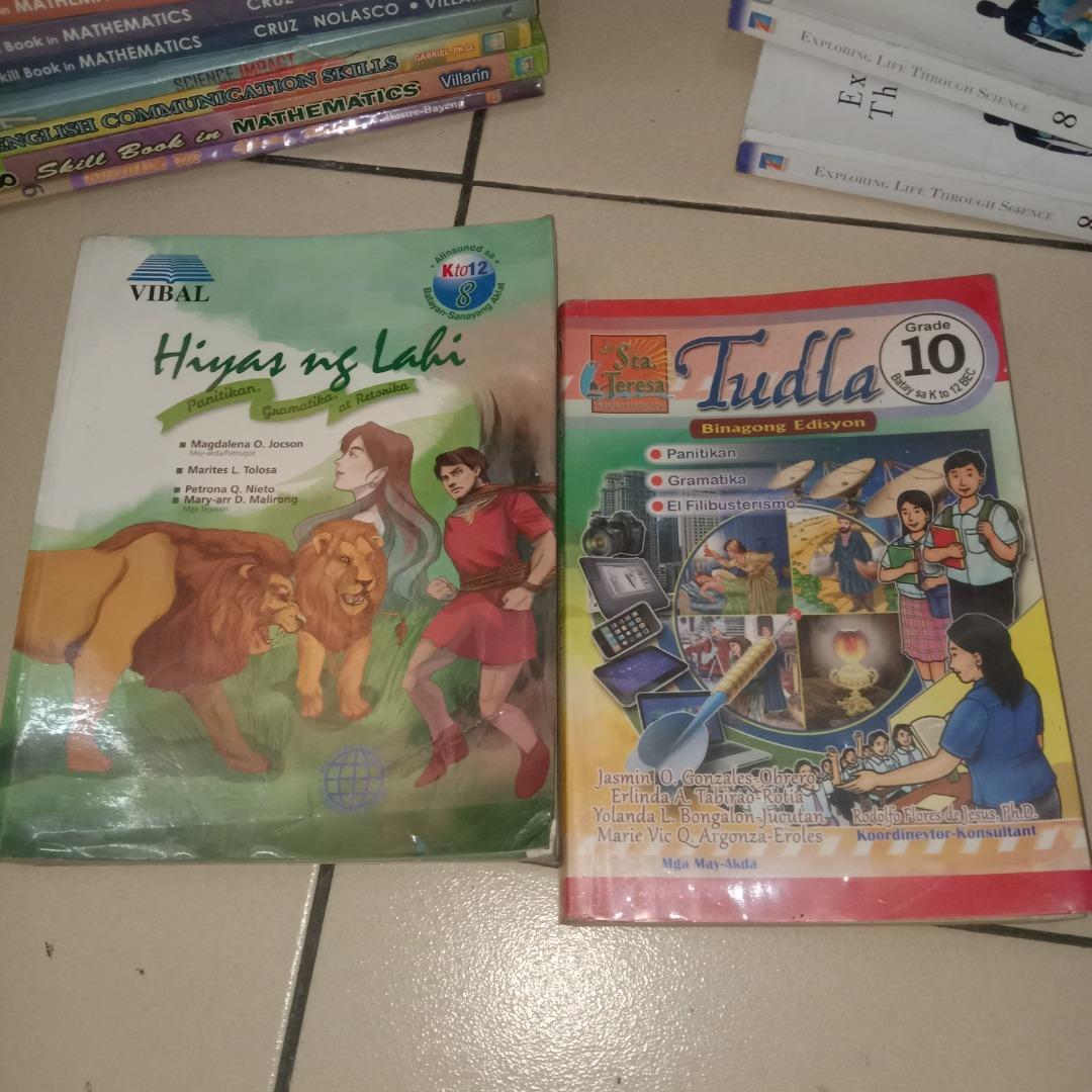 JHS FILIPINO - TUDLA 10 & HIYAS NG LAHI 8, Hobbies & Toys, Books ...