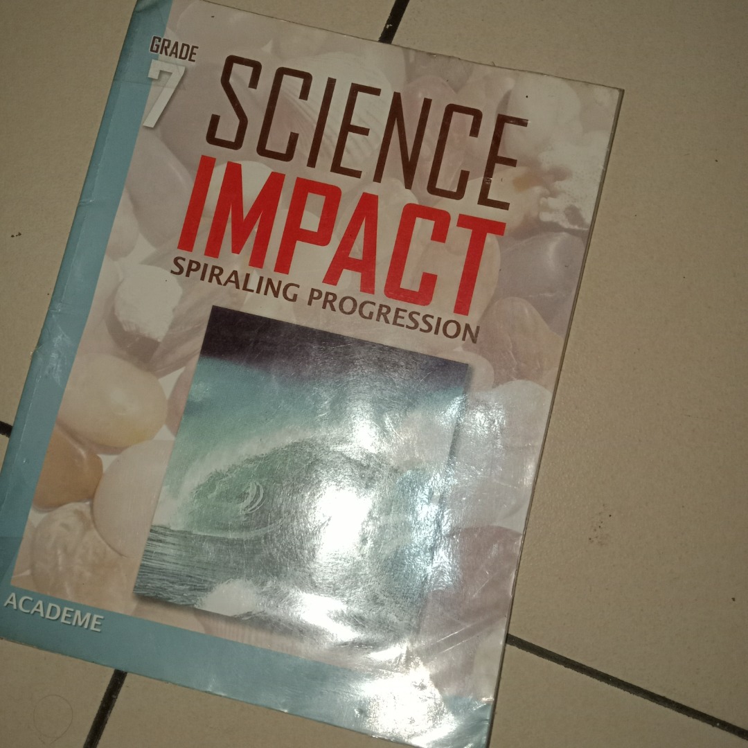GRADE 7 SCIENCE IMPACT, Hobbies & Toys, Books & Magazines, Textbooks on ...