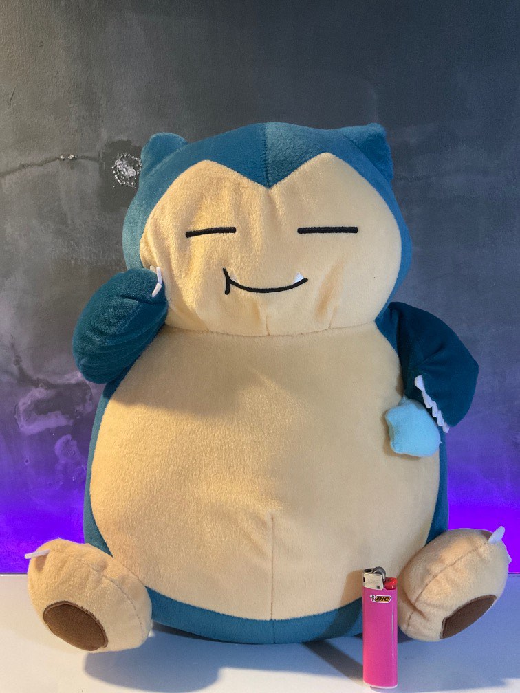 Jumbo Snorlax Pokemon stuff toy, Hobbies & Toys, Toys & Games on Carousell
