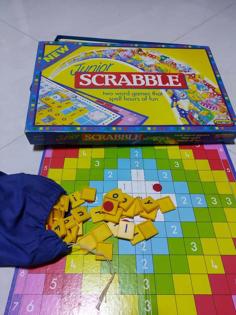 Junior scrabble, Hobbies & Toys, Toys & Games on Carousell