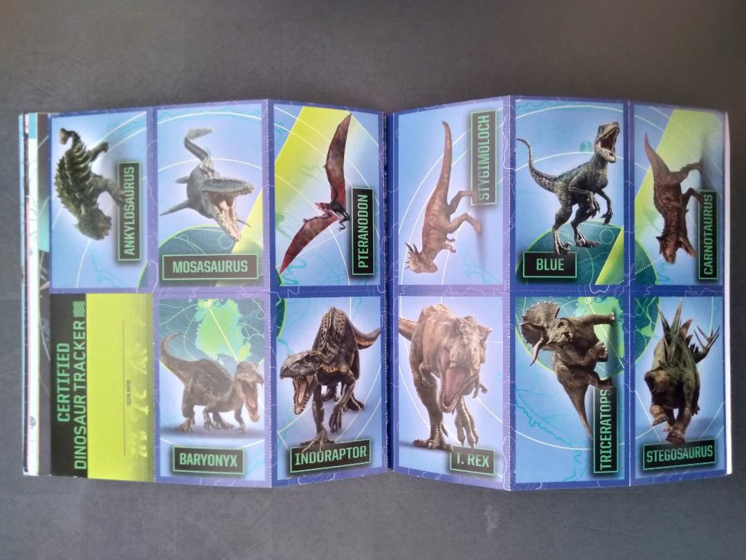 Jurassic Park Dinosaur Tracker Book, Hobbies & Toys, Books & Magazines ...
