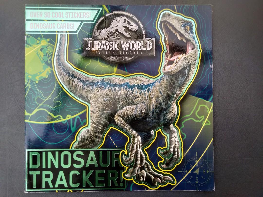 Jurassic Park Dinosaur Tracker Book, Hobbies & Toys, Books & Magazines ...