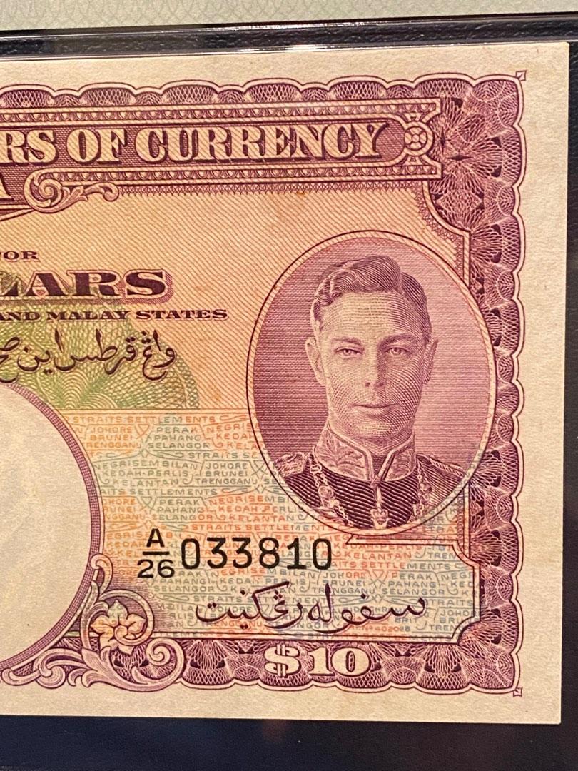 King George 10 Dollars 1940, Hobbies & Toys, Memorabilia & Collectibles ...