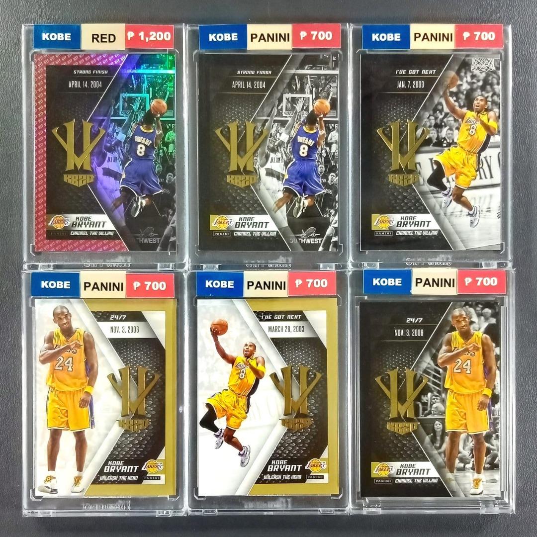 Kobe Bryant Herovillain NBA Cards with Free Magnetic Case, Hobbies ...